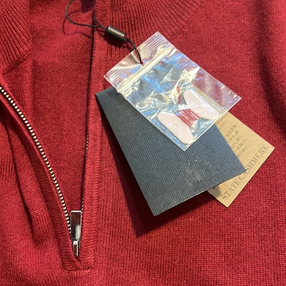 State Cashmere | Sweaters | State Cashmere Mockneck Quarter Zip Polo 0 ...